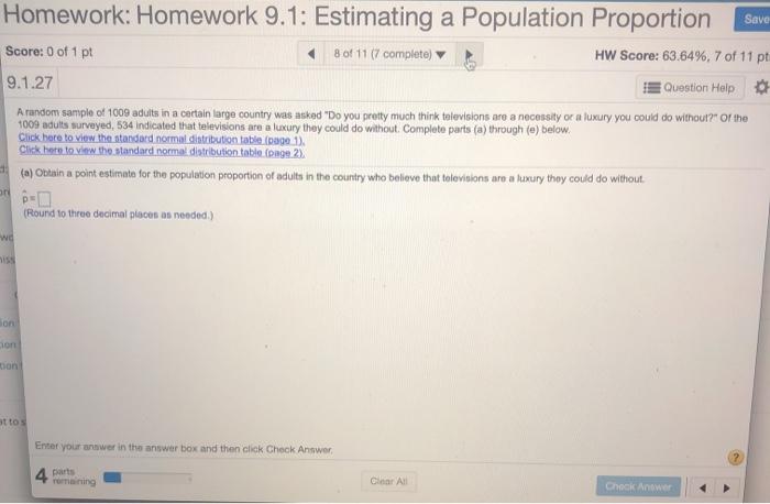 Solved Homework: Homework 9.1: Estimating a Population | Chegg.com