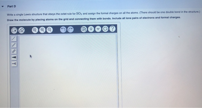 Solved Part A Write a single Lewis structure that obeys the | Chegg.com