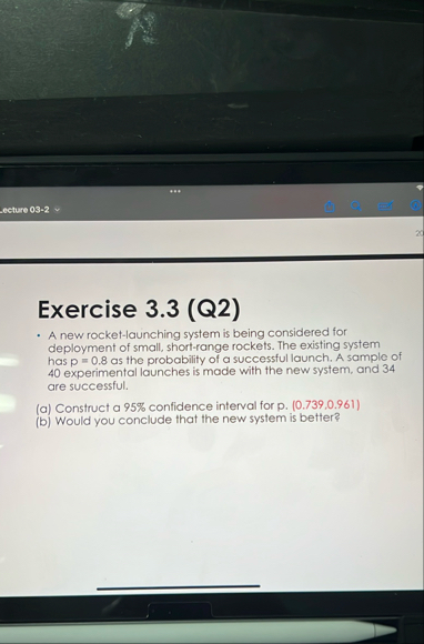 Solved ecture 03-2Exercise 3.3 (Q2)A new rocket-launching | Chegg.com