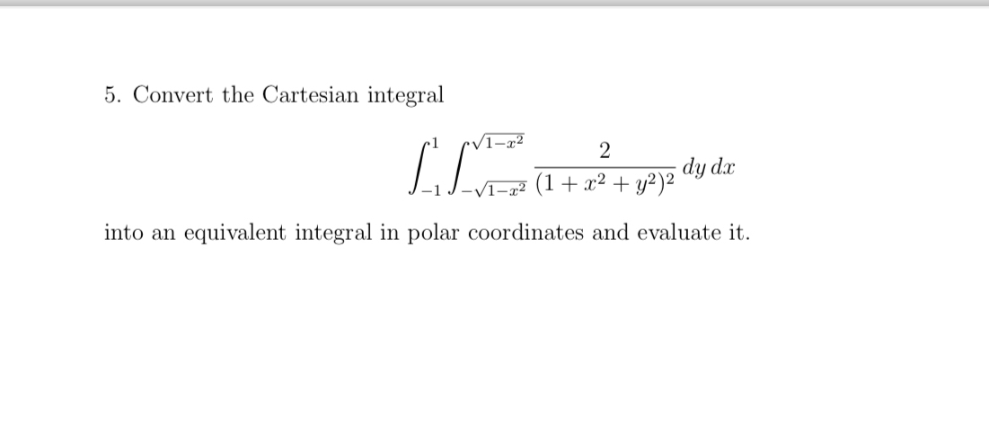 Solved 5)Please show me an easy step by step to solve this | Chegg.com
