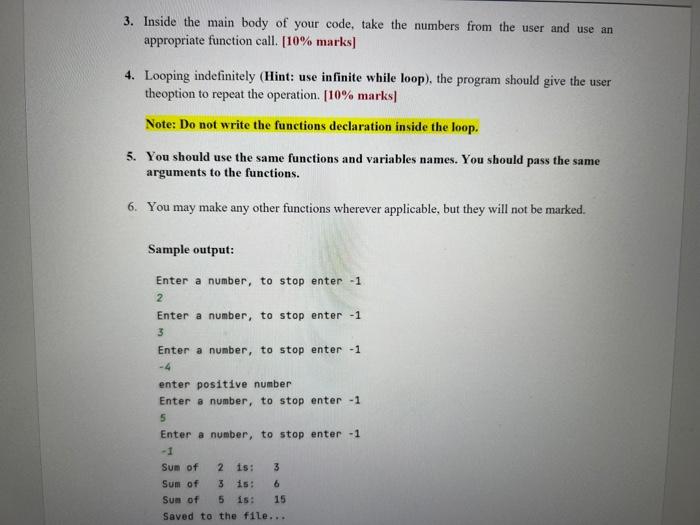 Solved sing Python, create a program that finds the Sum of | Chegg.com