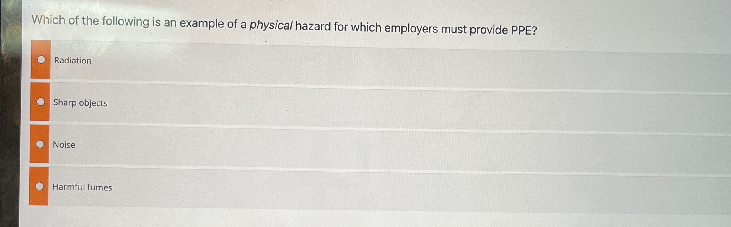 Solved Which of the following is an example of a physical | Chegg.com