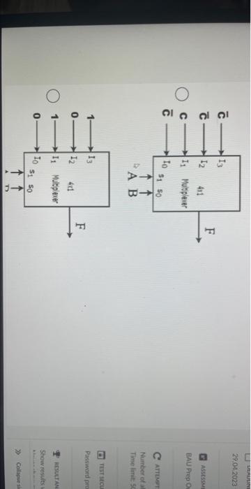 Solved For the given truth table given below, choose the | Chegg.com