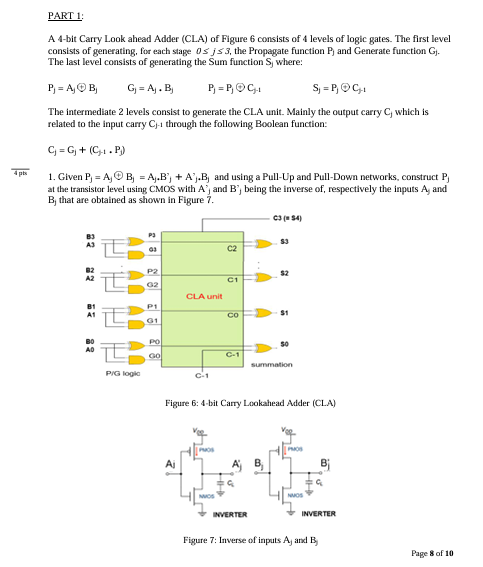 Solved ?bar (4 pts ), 1. ﻿Given Pj=Ajo+Bj=Aj*Bj?j+Aj*Bj ﻿and | Chegg.com