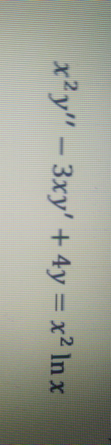 Solved Find the general solution of the Euler equation given | Chegg.com