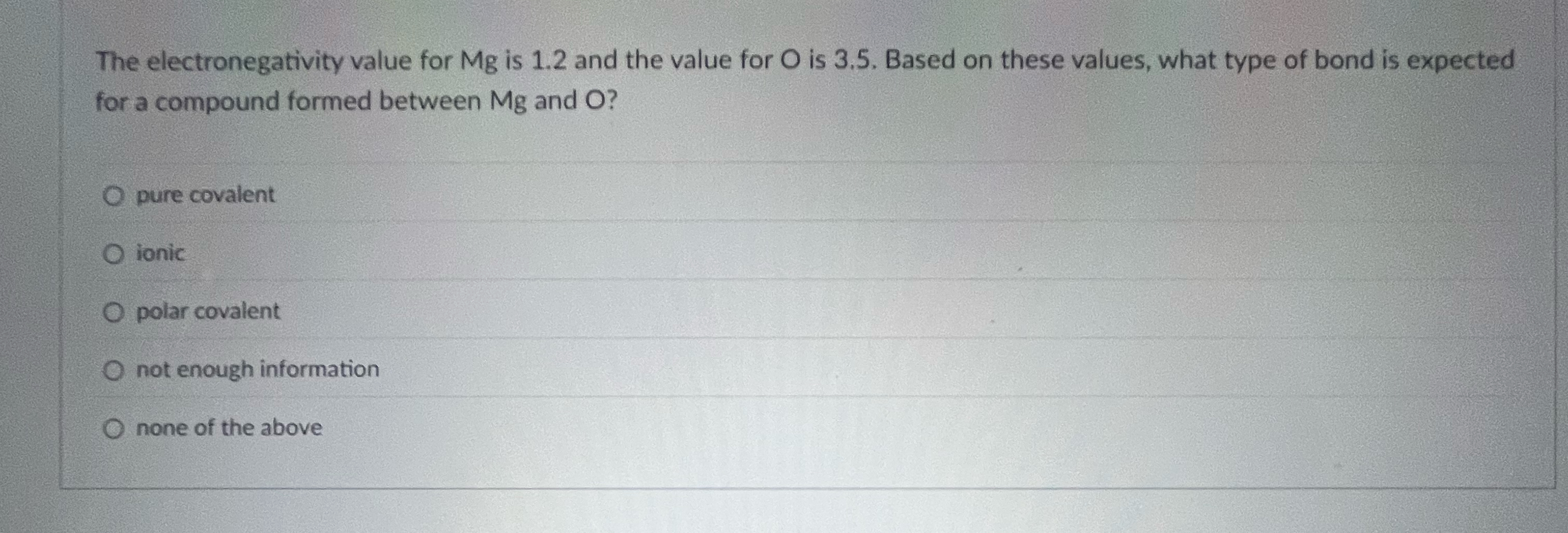 Solved for a compound formed between thg and o?pure | Chegg.com