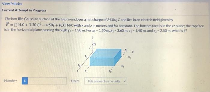 Solved View Policies Current Attempt in Progress The box | Chegg.com
