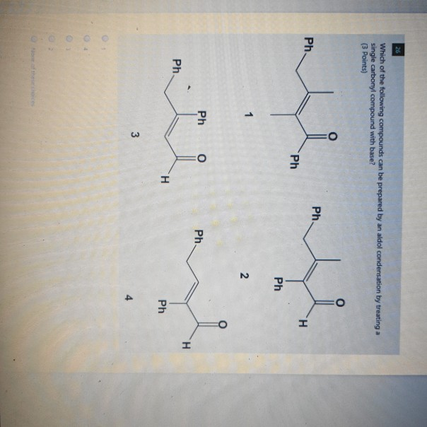 Solved What is the major organic product obtained from the | Chegg.com