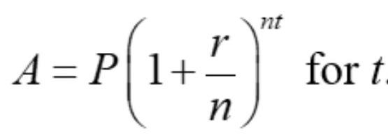 Solved A=P(1+nr)nt for tSolve the equation A=P(1+nr)nt for | Chegg.com