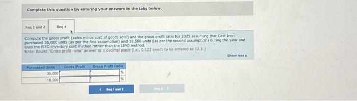 Solved Problem 8-11 (Algo) Inventory cost flow methods: LIFO | Chegg.com