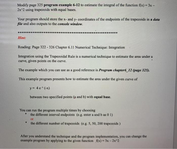 Solved write a c++ program by modifying this program to | Chegg.com