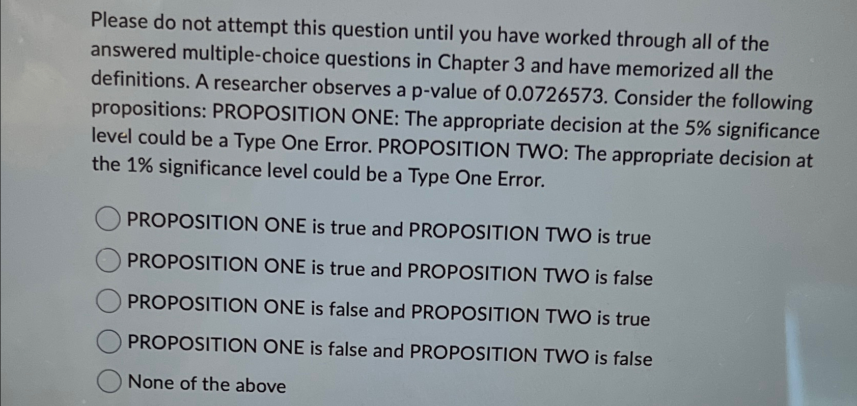 Solved Please do not attempt this question until you have | Chegg.com