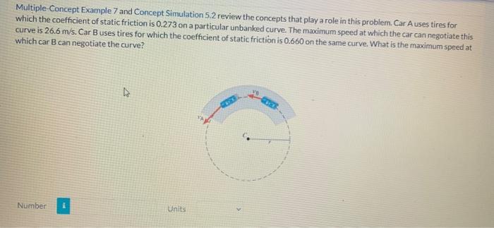 Solved Multiple-Concept Example 7 and Concept Simulation 5.2 | Chegg.com