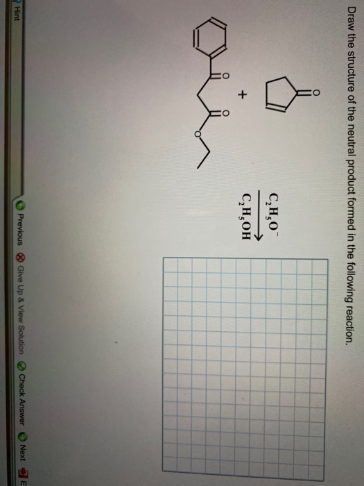 Solved Draw the structure of the neutral product formed in | Chegg.com