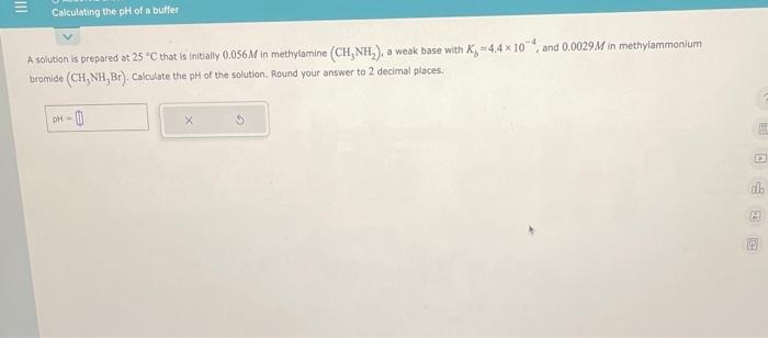 Solved A solution is prepared at 25∘C that is initially | Chegg.com