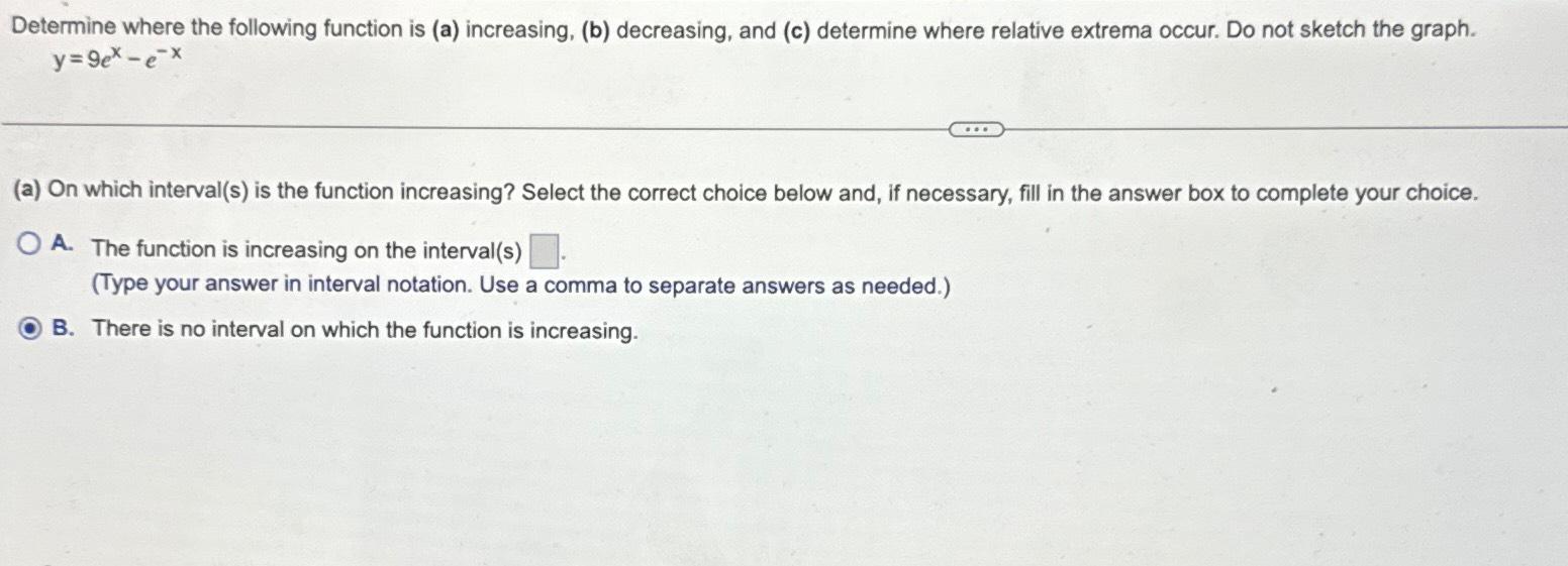 Solved Determine where the following function is (a) | Chegg.com