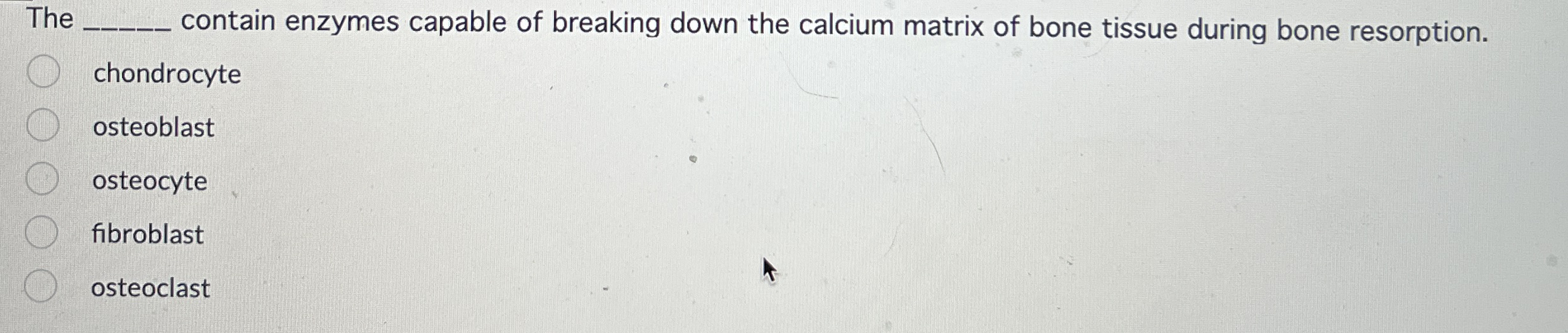 Solved The ﻿contain enzymes capable of breaking down the | Chegg.com