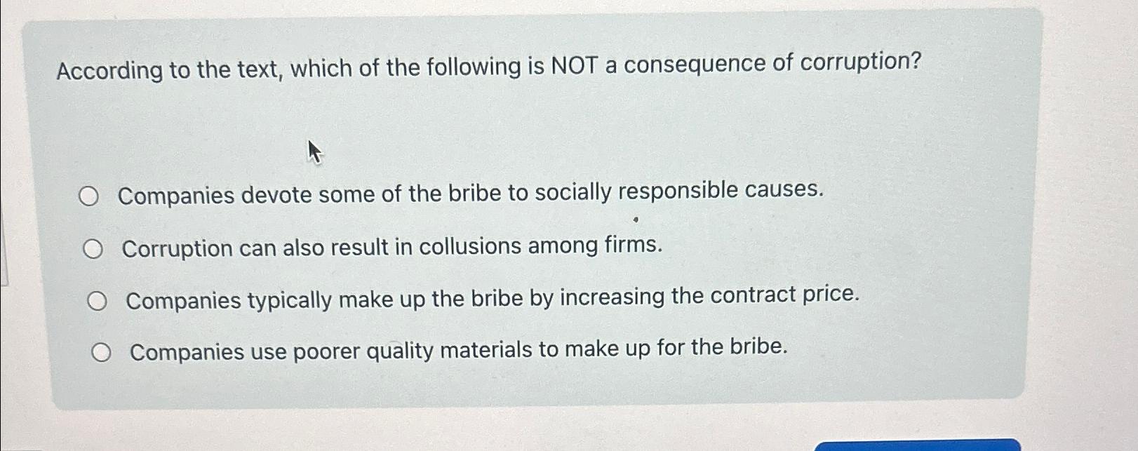 Solved According to the text, which of the following is NOT | Chegg.com