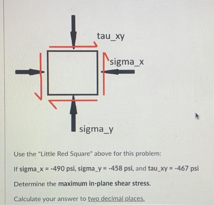 Solved Use the "Little Red Square" above for this problem: | Chegg.com