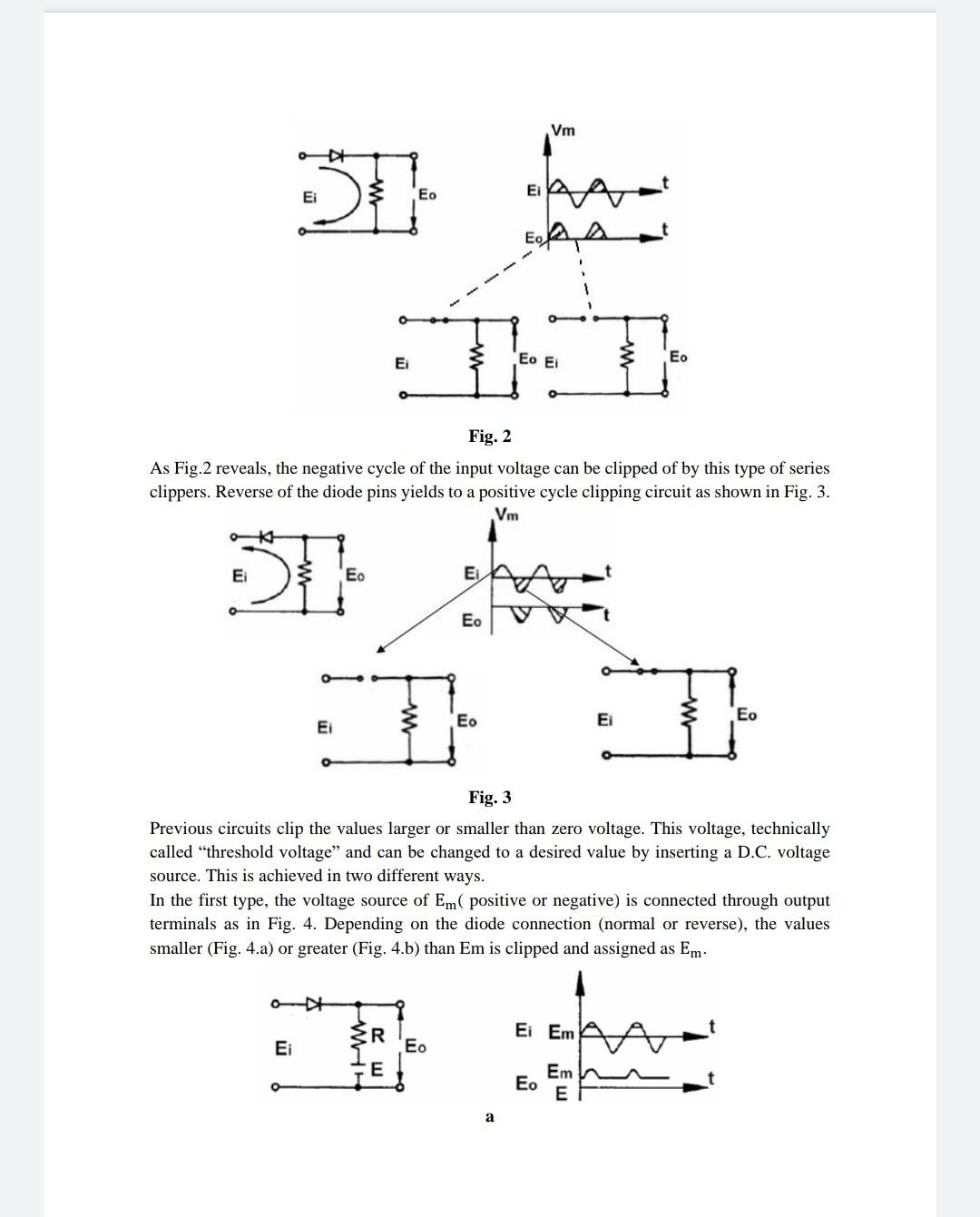 Solved Experiment 5: Diode Clipping and Clamping Circuits | Chegg.com