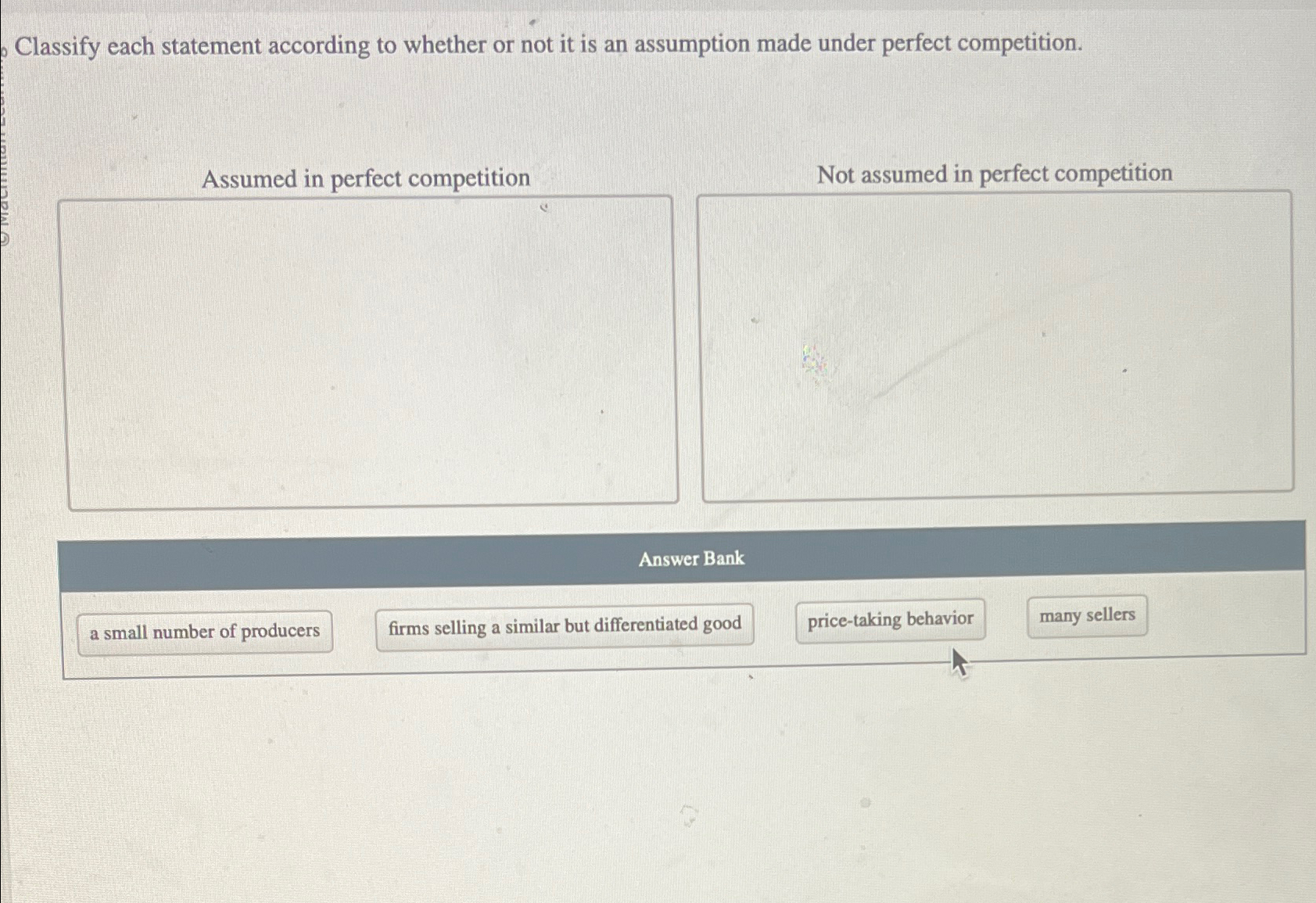 Solved Classify each statement according to whether or not | Chegg.com