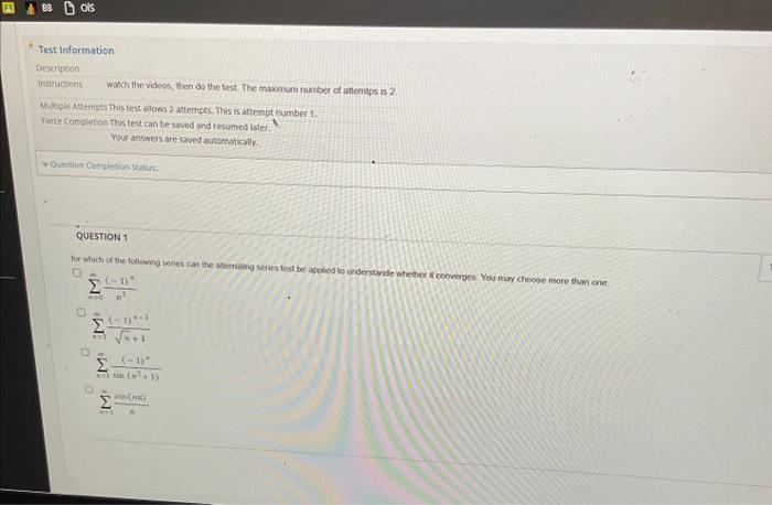 Solved ∑n=0∞n3(−1)n∑n=1∞n+1(−1)n−1∑n=1∞tin(n2+1)(−1)n∑ncos(n | Chegg.com