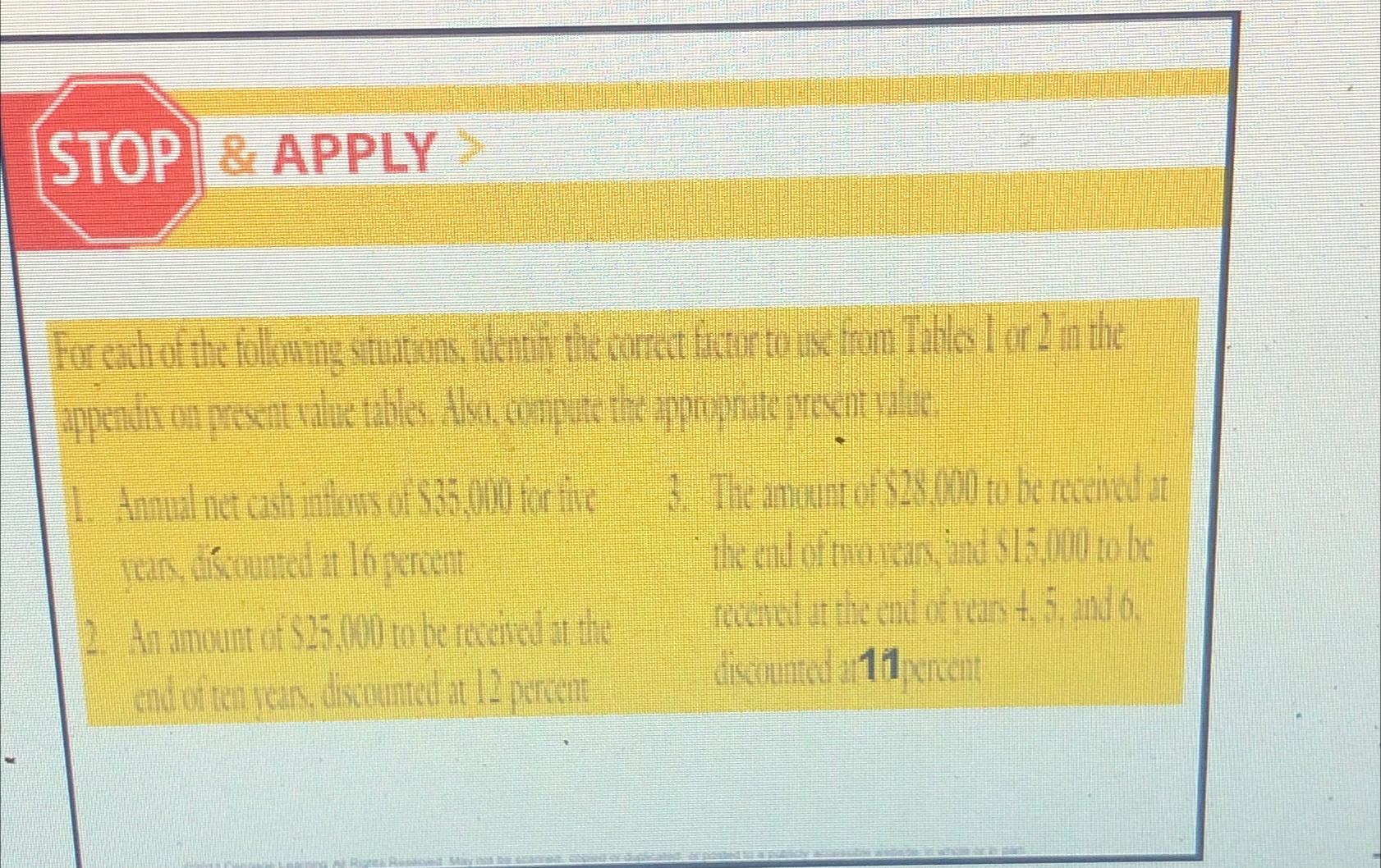 Solved STOP & APPLY3. ﻿The anuent of $28,(M0) ﻿to be | Chegg.com