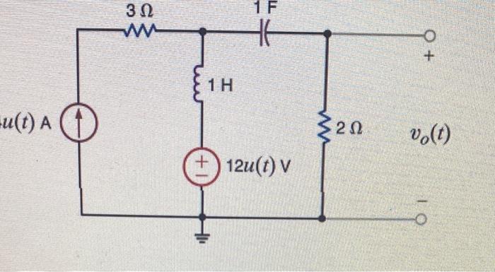 Solved solve using KCL and convert to time domain | Chegg.com