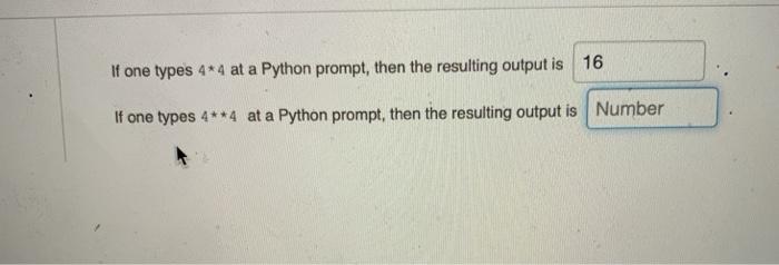 Solved Consider the following sequence of Python commands: | Chegg.com