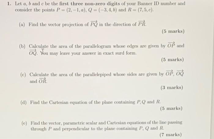 Solved Let a,b and c be the first three non-zero digits of | Chegg.com
