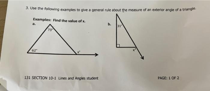 Solved 3. Use the following examples to give a general rule | Chegg.com