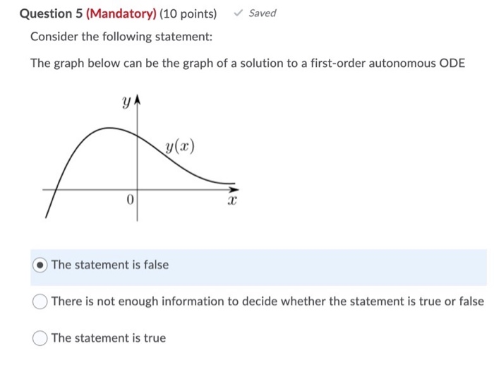Solved Question 5 (Mandatory) (10 points) Saved Consider the | Chegg.com Solved Question 5 (Mandatory) (10 points) Saved Consider the | Chegg.com