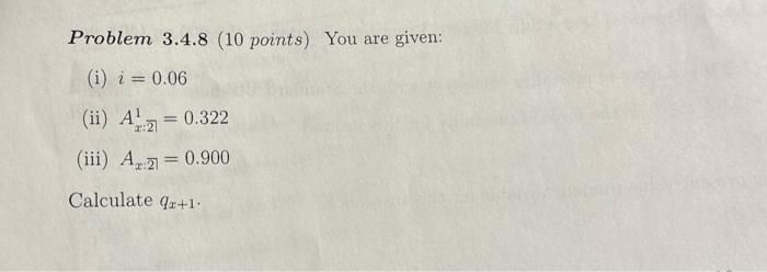Solved Problem 347 10 Points You Are Given I 