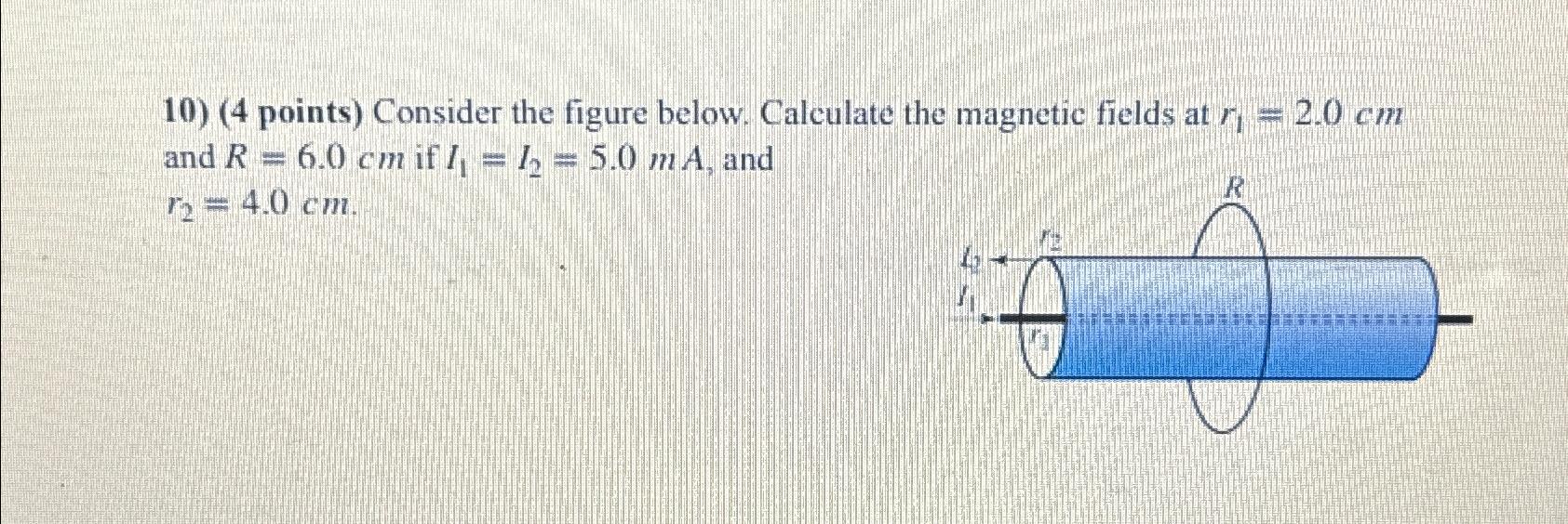 Solved (4 ﻿points) ﻿Consider the figure below. Calculate the | Chegg.com