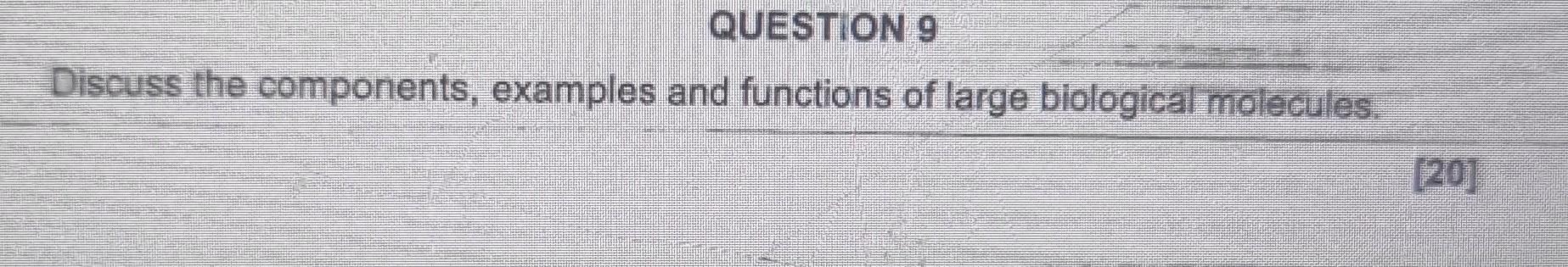 Solved Discuss the components, examples and functions of | Chegg.com