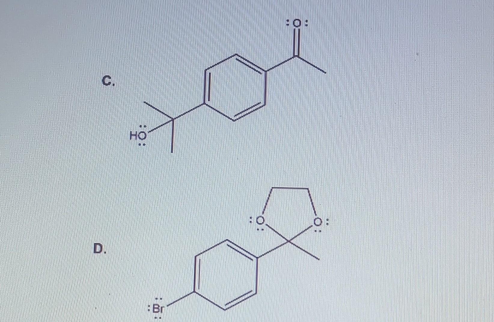 Solved A. B.2. H3O+ Compound Zc. I D. | Chegg.com