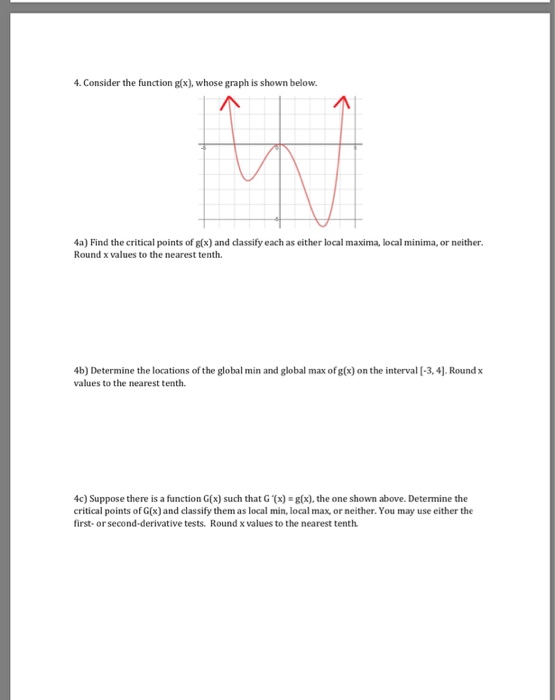 Solved 3. Consider the function f(x)=r'e 3a) Find f'(x) and | Chegg.com