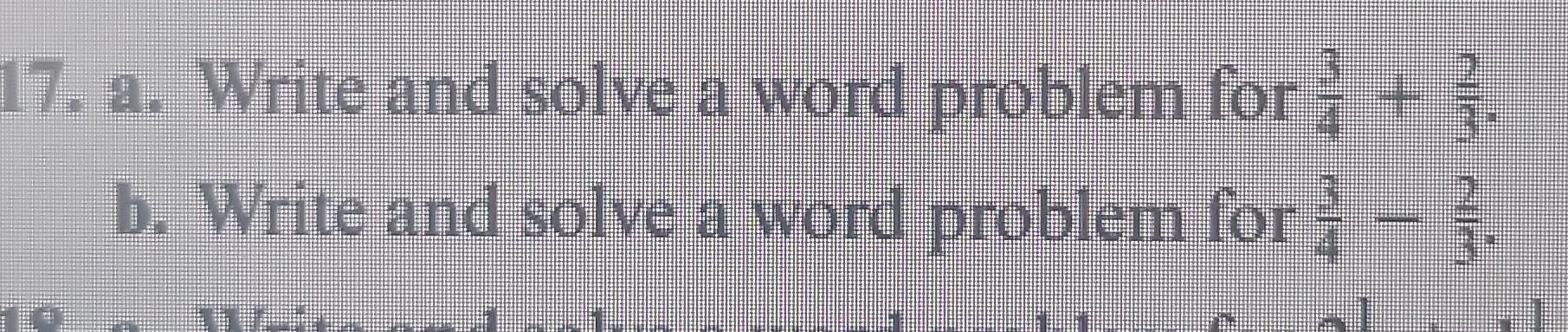 Solved 7. a. Write and solve a word problem for 43+32 b. | Chegg.com