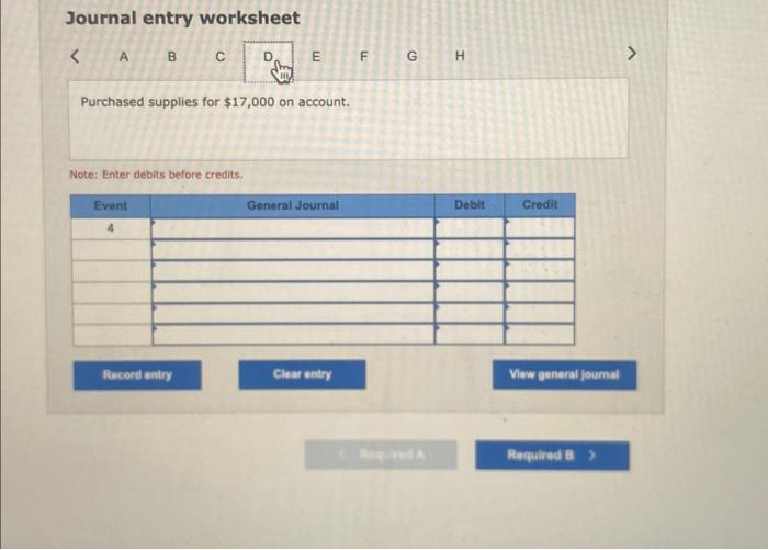 Solved The following events apply to Pearson Service Co. for | Chegg.com