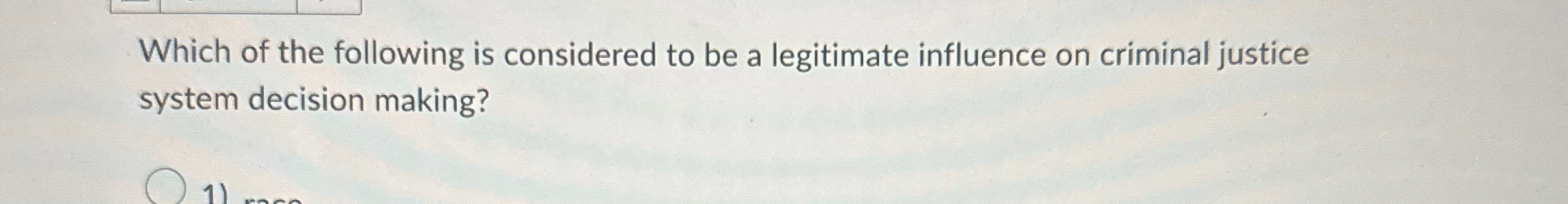 Solved Which of the following is considered to be a | Chegg.com