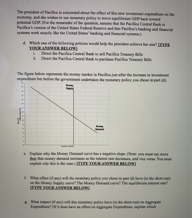 Solved QUESTION B3 The figure below depicts aggregate demand | Chegg.com