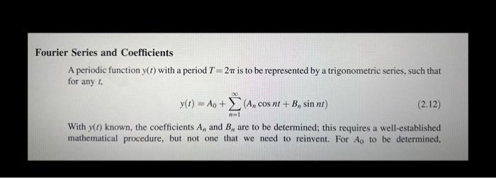 Problem \#1. a) (Fourier Synthesis) Create a partial | Chegg.com