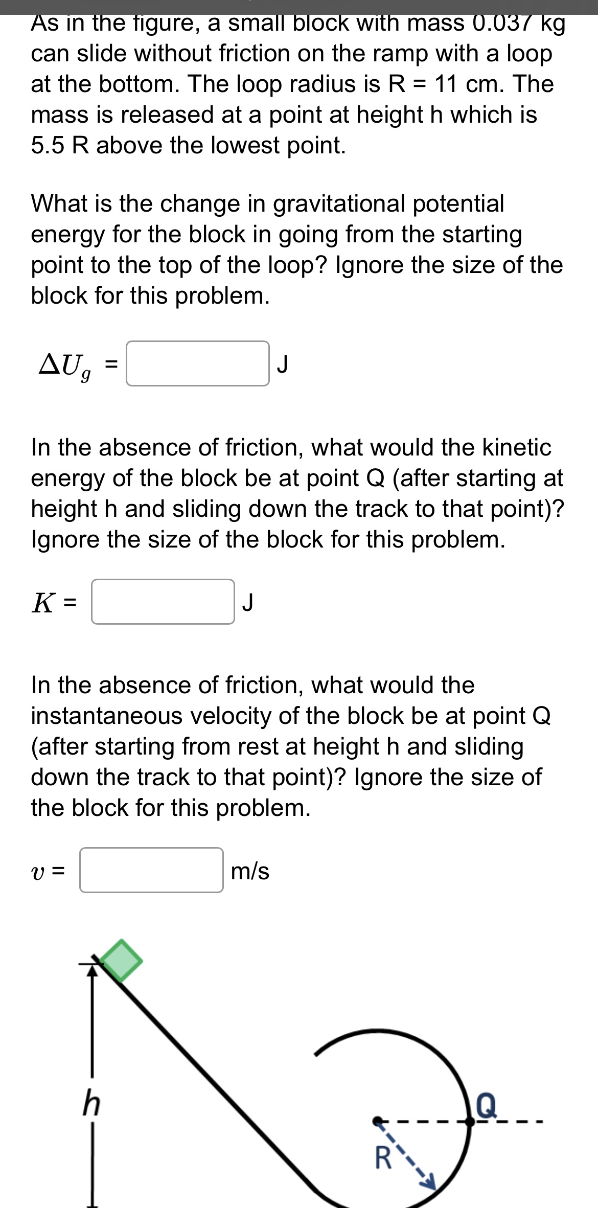 Solved potential energy and energy conservation | Chegg.com