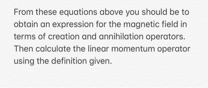 where :- Qr Calculate the linear momentum operator | Chegg.com