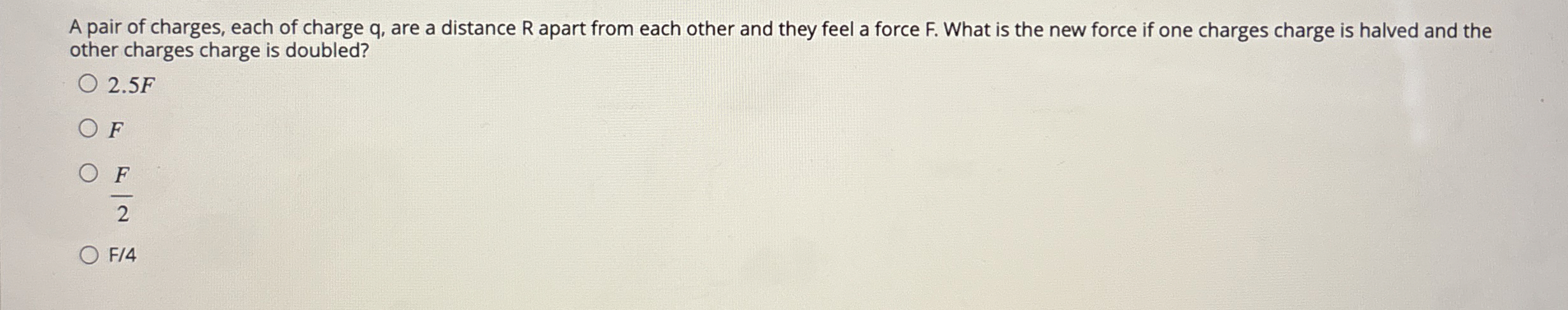 Solved A pair of charges, each of charge q, ﻿are a distance | Chegg.com