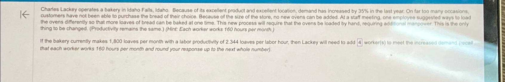 Solved thing to be changed. (Productivity remains the | Chegg.com