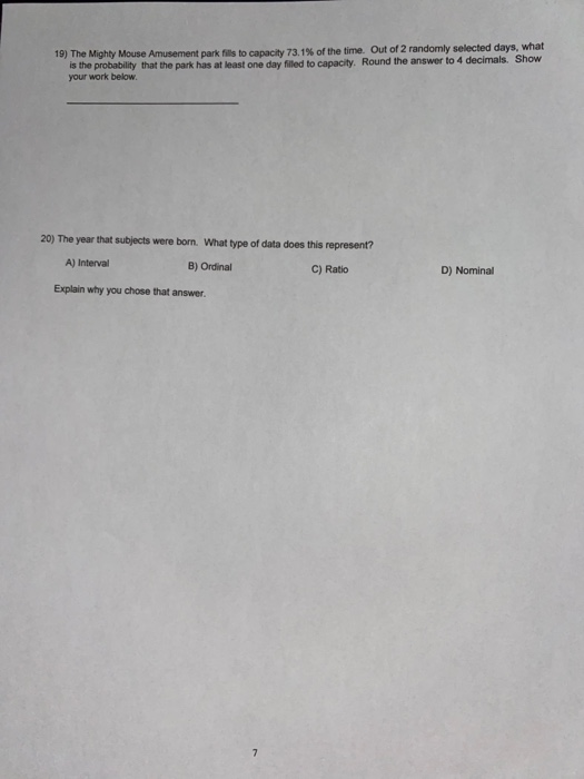 Solved 16) Find the 2-score for a test score of 60 if the | Chegg.com