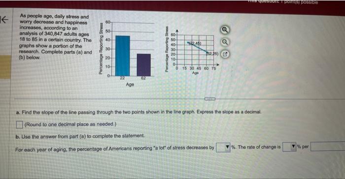 Solved As People Age Daily Stress And Worry Decrease An 4199