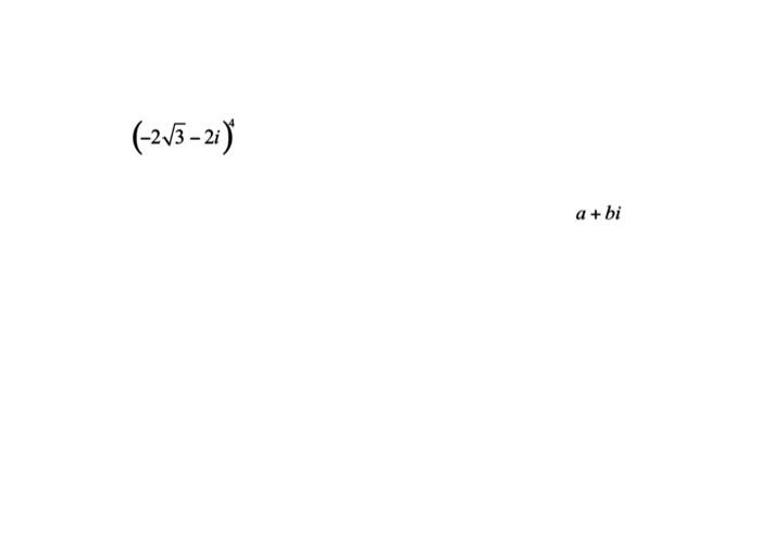 Solved 8. Find by converting to trigonometric form and using | Chegg.com