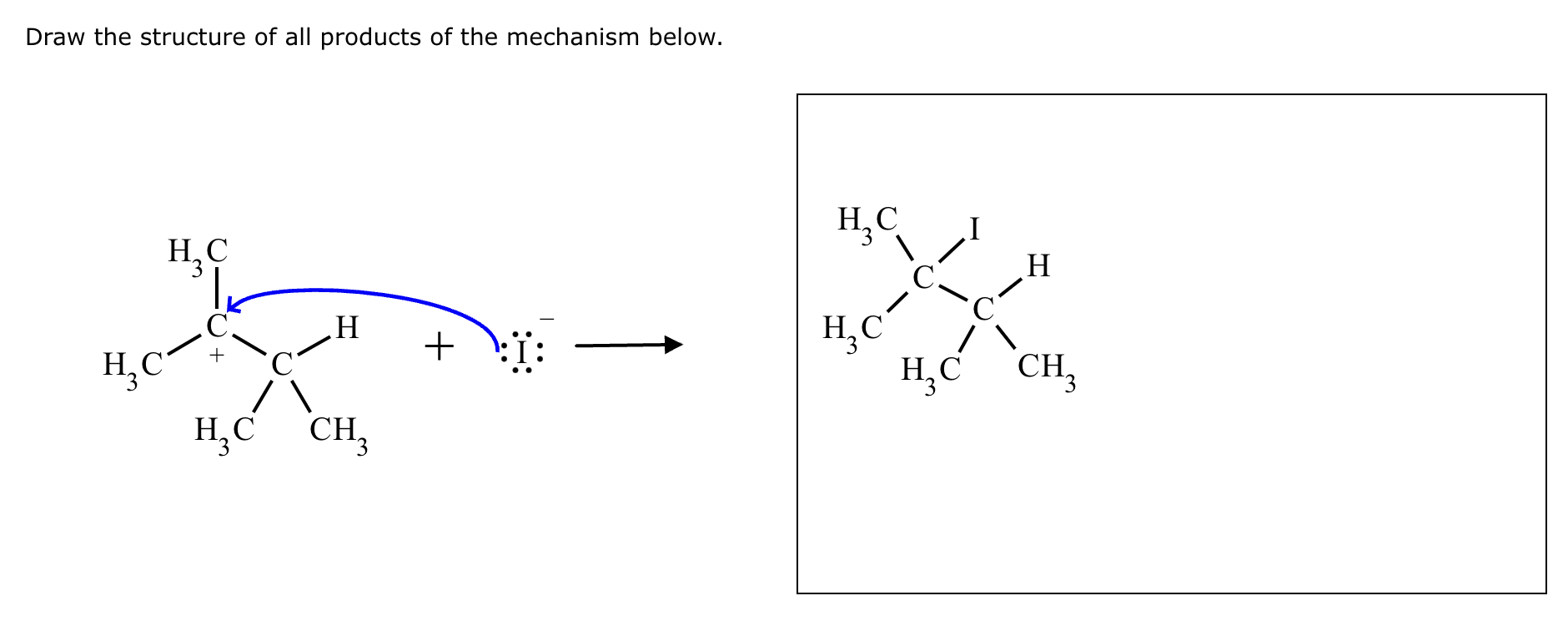 Solved Draw the structure of all products of the mechanism | Chegg.com
